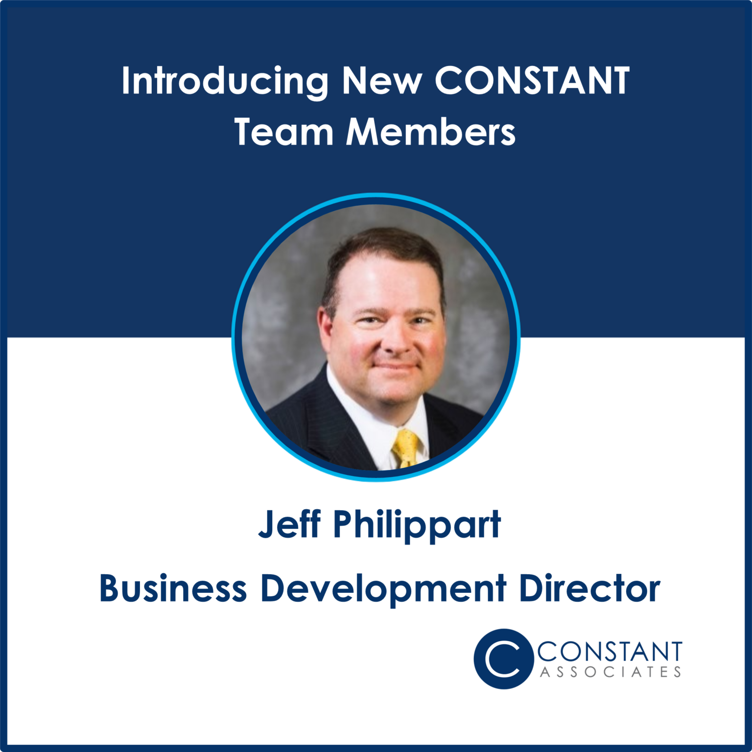 CONSTANT Welcomes Jeff Philippart as Business Development Director ...